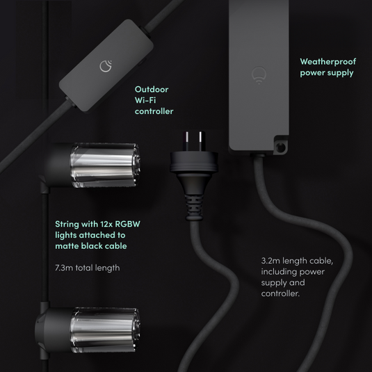 Outdoor String Lights 7.3m – LIFX