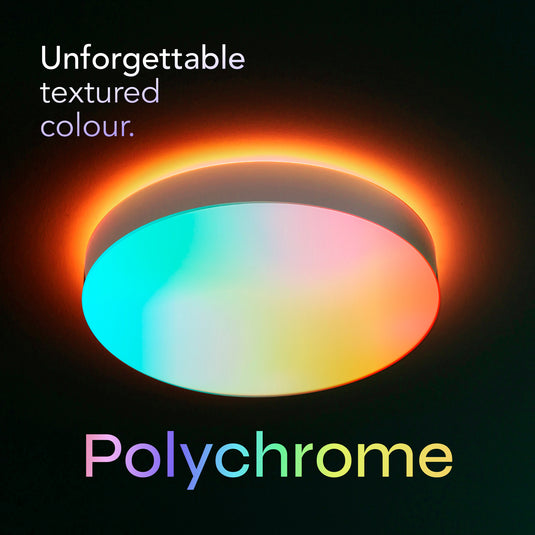 LIFX SuperColour Ceiling Light (38cm White Trim)