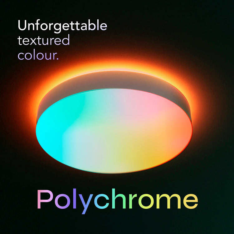 LIFX SuperColour Ceiling Light (38cm White Trim)